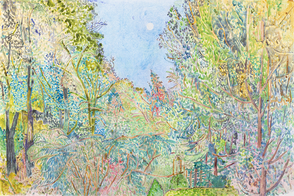 Under a Rim of Trees | Oehme Graphics